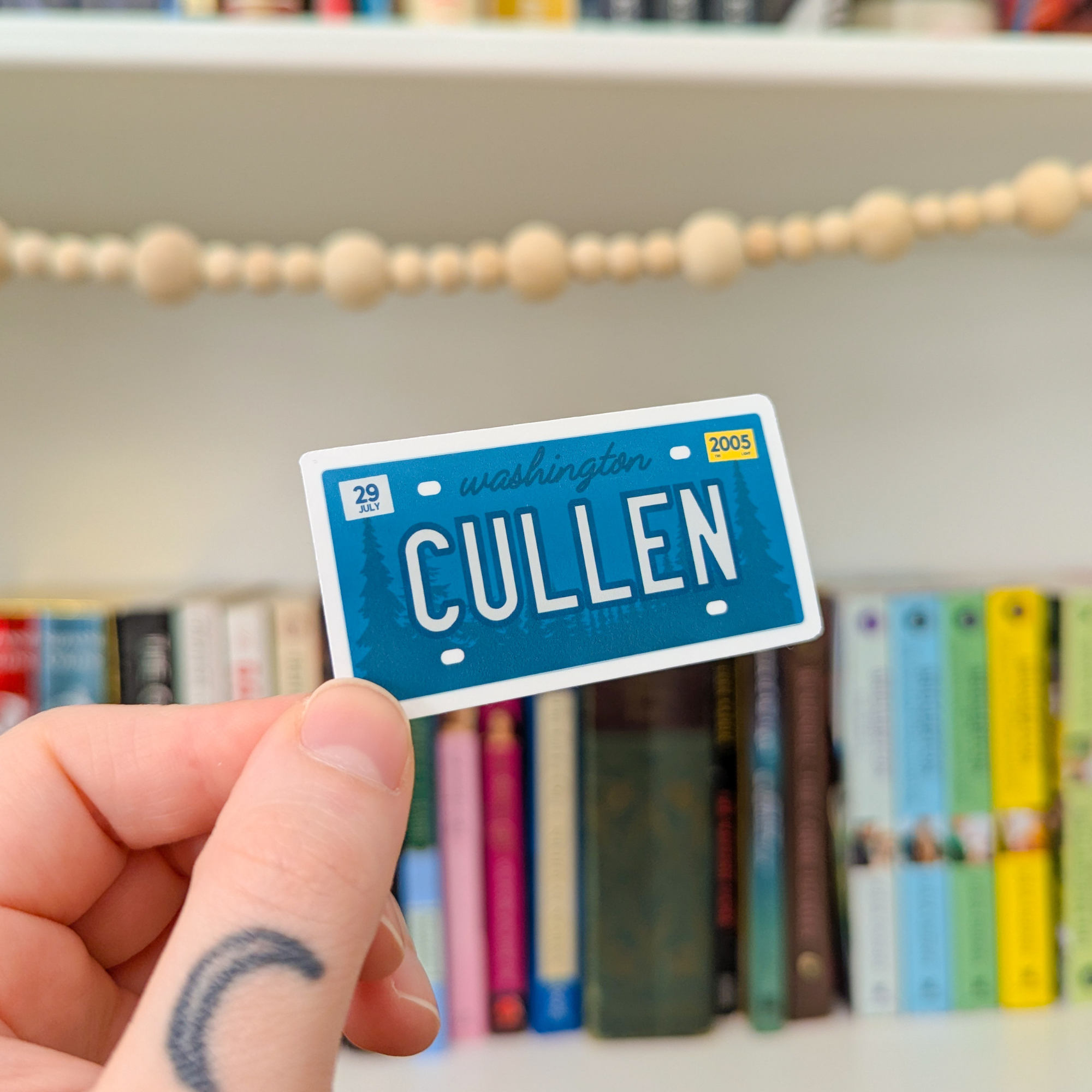 cullen license plate sticker – allymakesmagic™